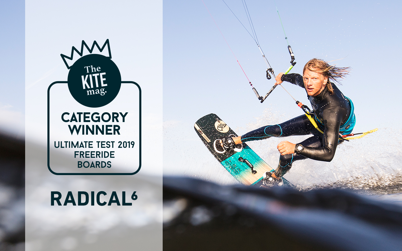 RADICAL6 wins Ultimate Test 2019 Freeride Boards | FLYSURFER
