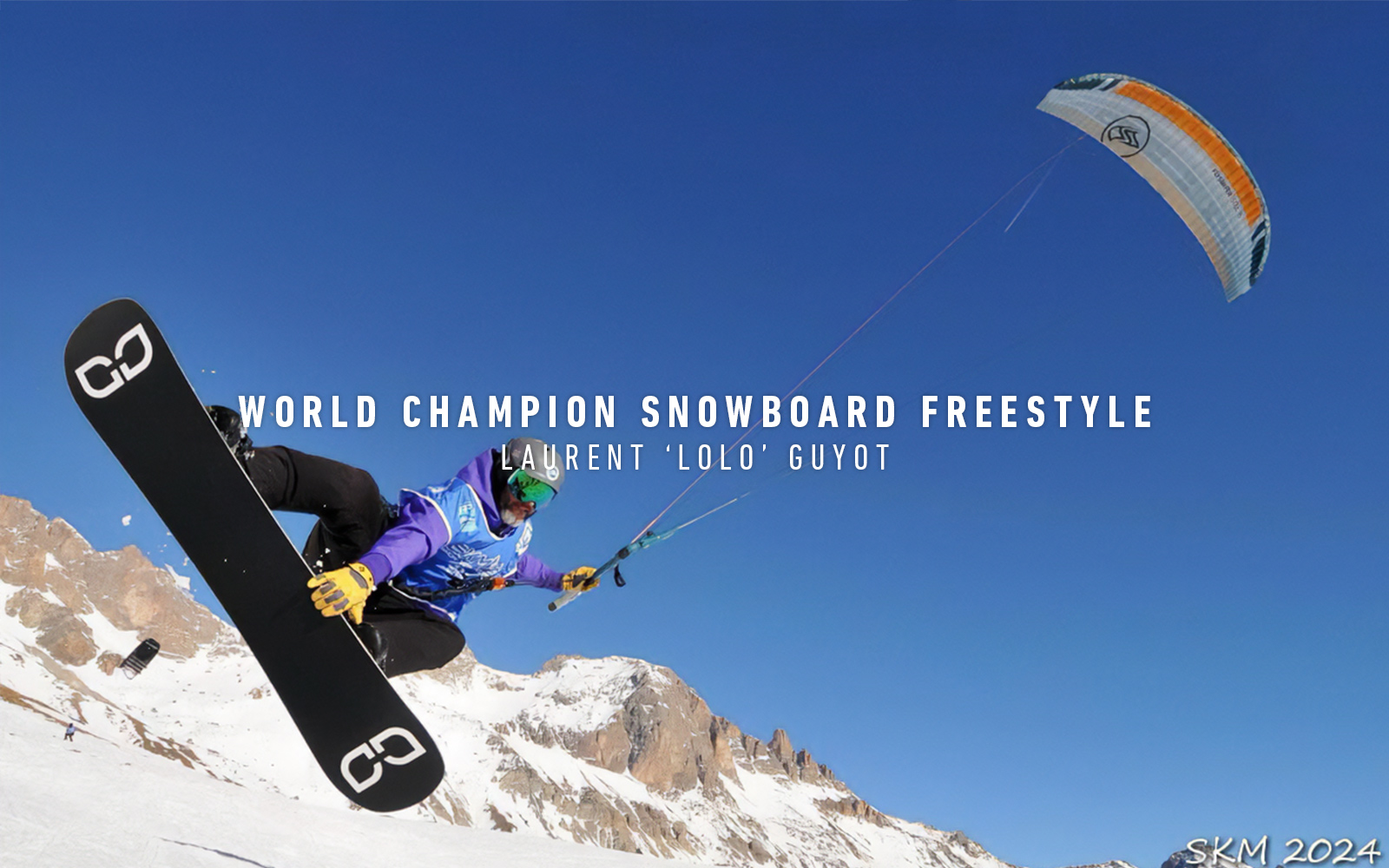 With the first snowboard off to World SnowKite Master | FLYSURFER